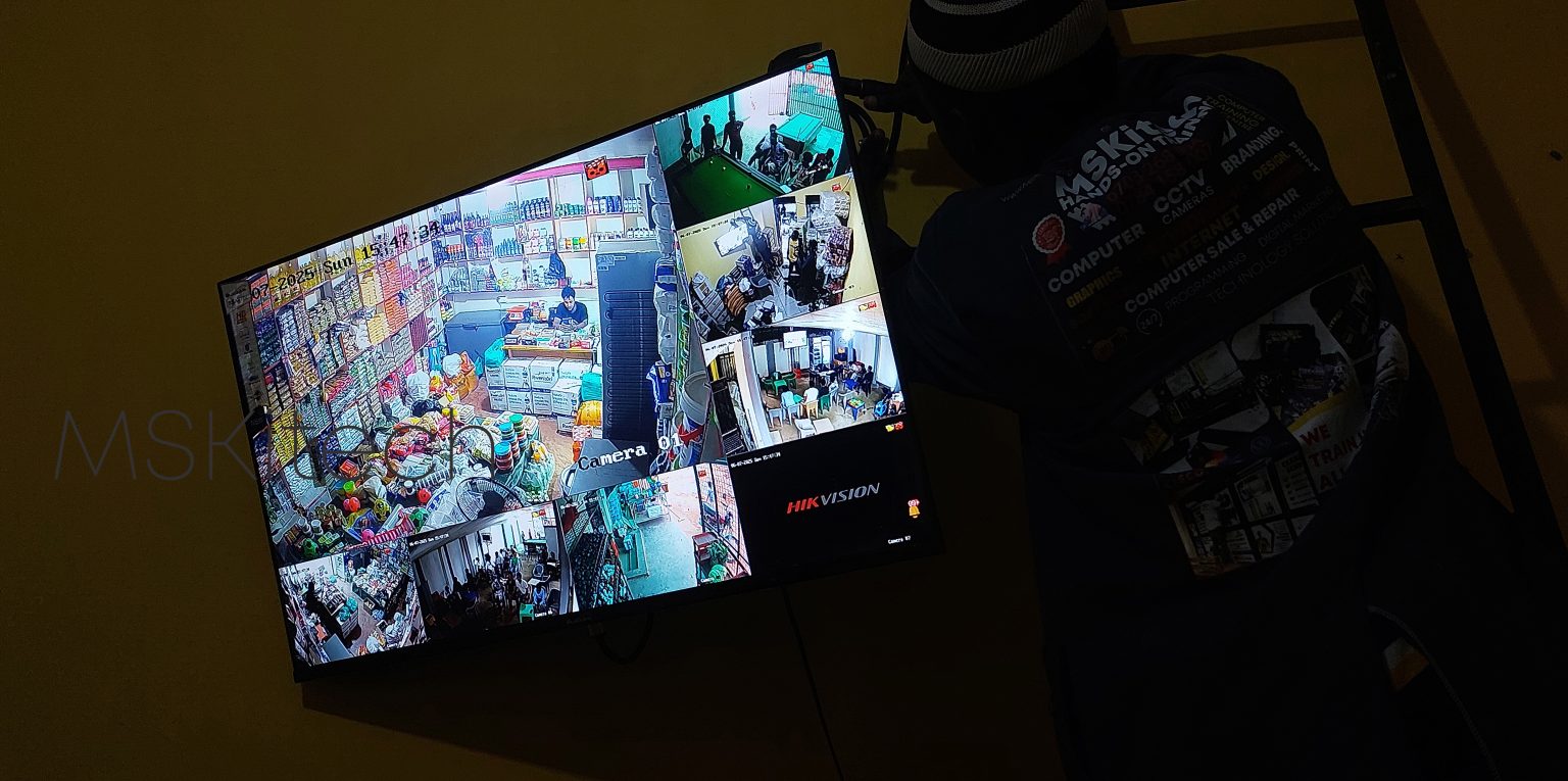 CCTV Camera Installation and Training - MSKitech Technology Solutions
